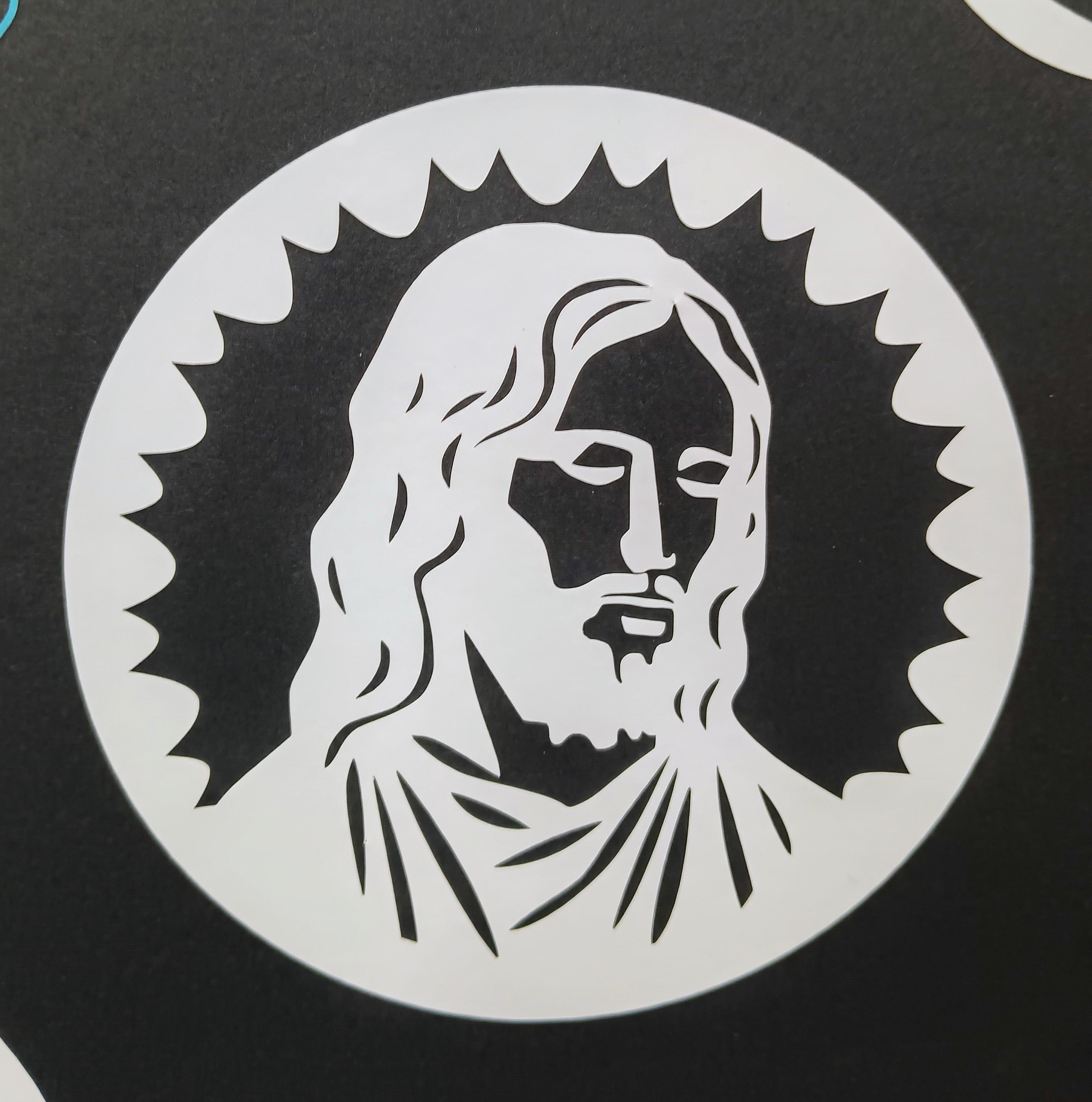 Jesus Christ Decal Sticker - Etsy