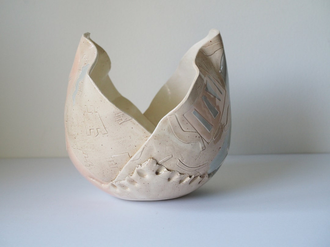 Vintage 80s Postmodern Barbara Demery Studio Pottery - Etsy