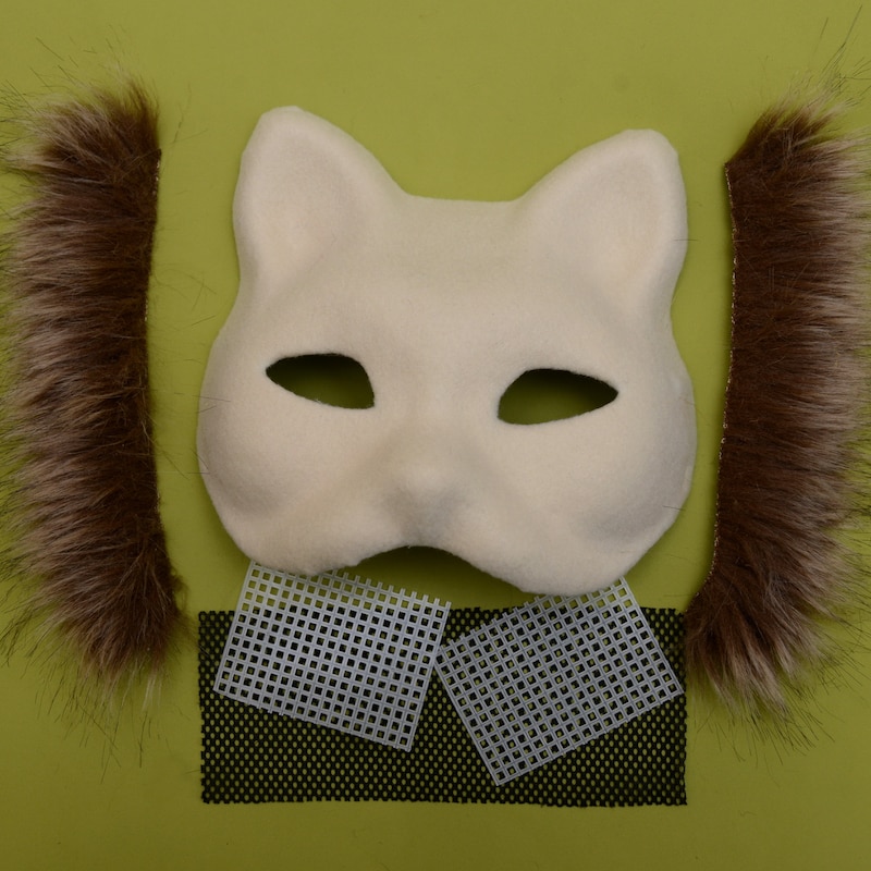 Therian Mask and Tail Set - Etsy