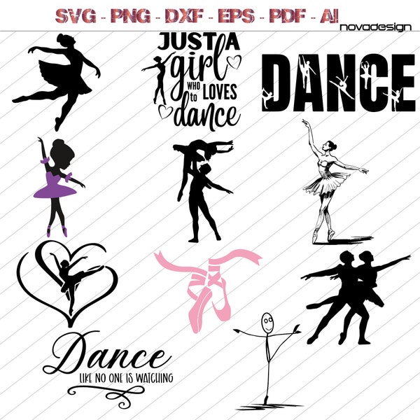 Ballet Svg - Etsy