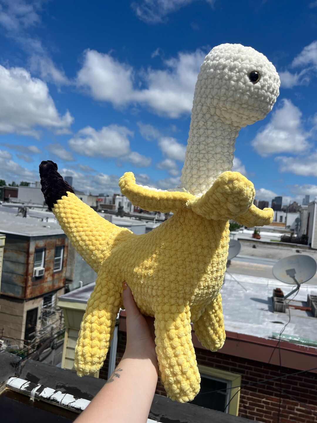 Bananasaurus | Banana Dinosaur | Banana Brontosaurus | Plushie ...