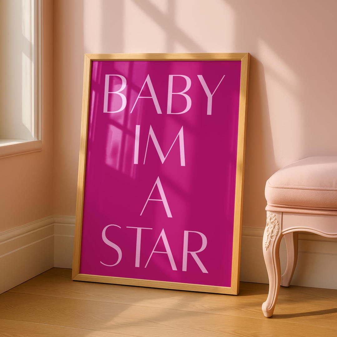 Baby Im A Star, Gift for Actor, Acting, Drama Studio, Drama Classroom ...