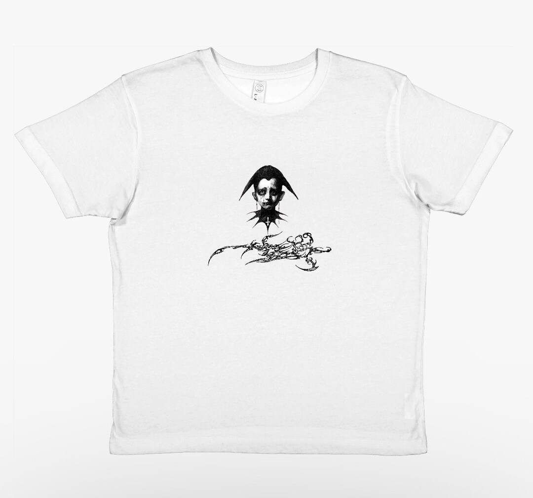 Y2K Goth Clown T-shirt - Etsy