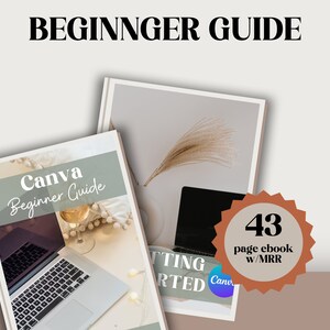 Canva Beginner Guide-become a Pro in Canva in No Time! Step by Step Instructions/instant ...