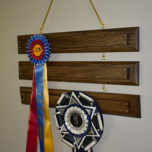 Wooden Award Ribbon Display - Etsy