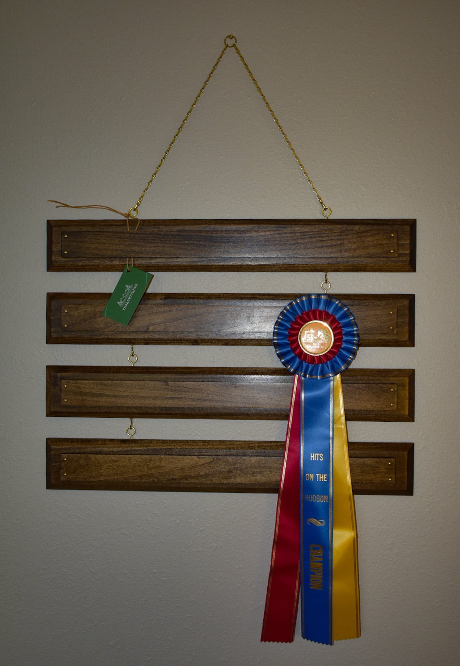 Wooden Ribbon Display Rack for Horse Ribbons, Equestrian, Awards - Etsy