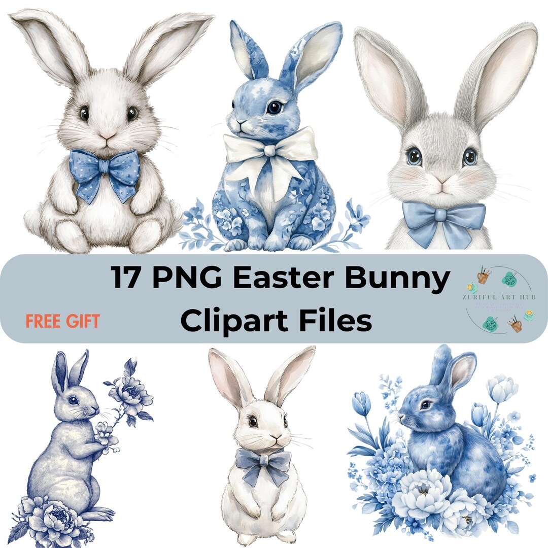 17 Bunny Clipart Easter Clip Art Spring Easter Rabbit High Quality Pngs ...