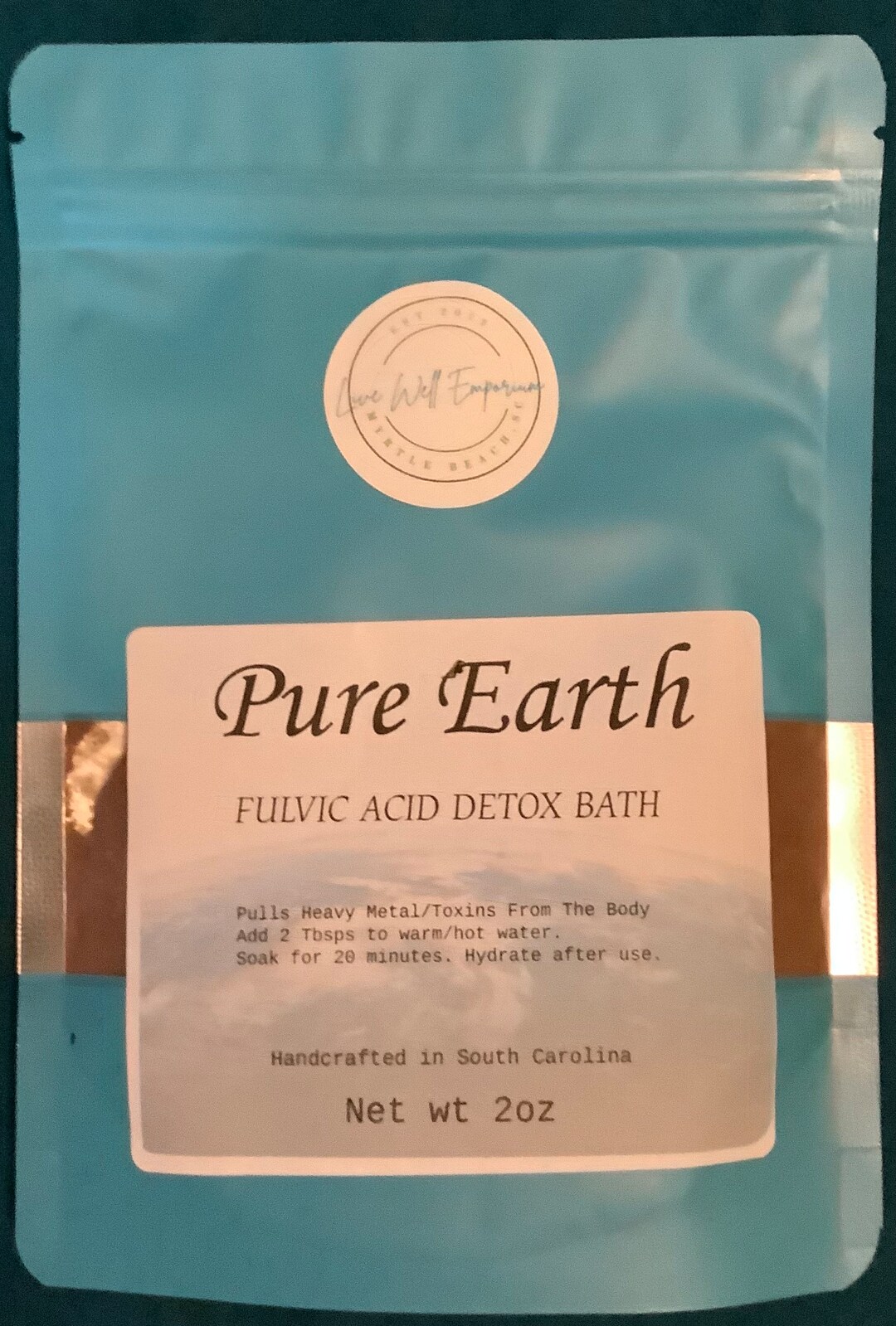 FULVIC ACID DETOX Bath - Etsy