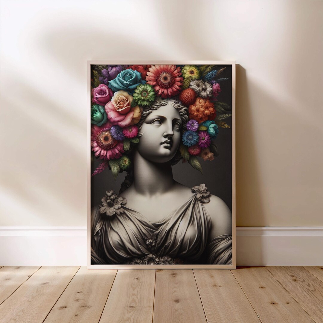 Printable Art Goddess Dione Surreal Moody Appartment Mythical ...