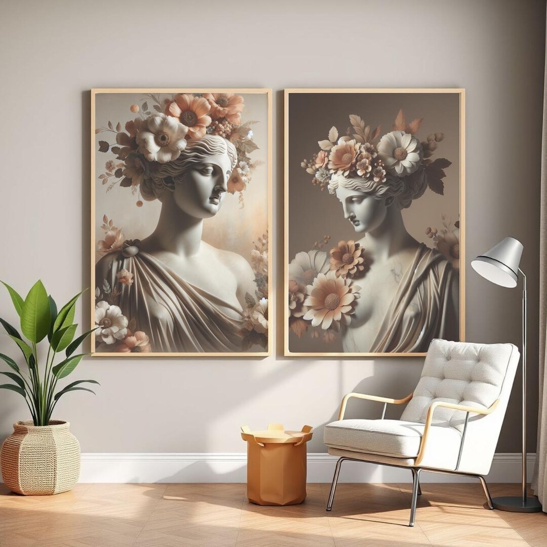 Printable Mythical Wall Art Home Decor Surreal Detail Boho Bedroom ...