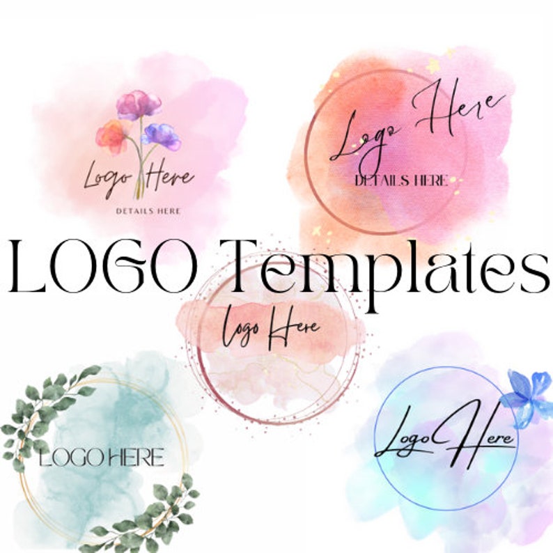 Editable Logo Design Template | Beige Canva Business Logo | White ...