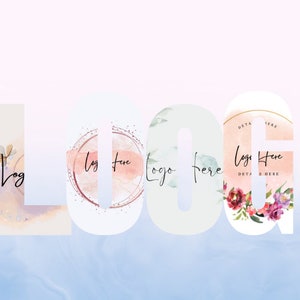 Editable Logo Design Template | Beige Canva Business Logo | White ...