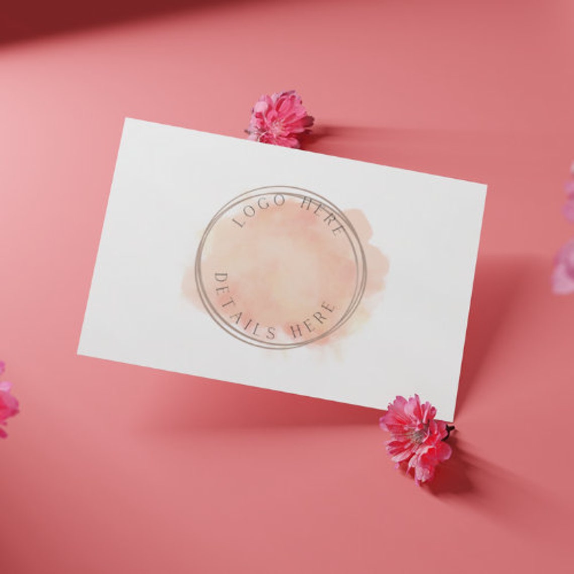 Editable Logo Design Template | Beige Canva Business Logo | White ...