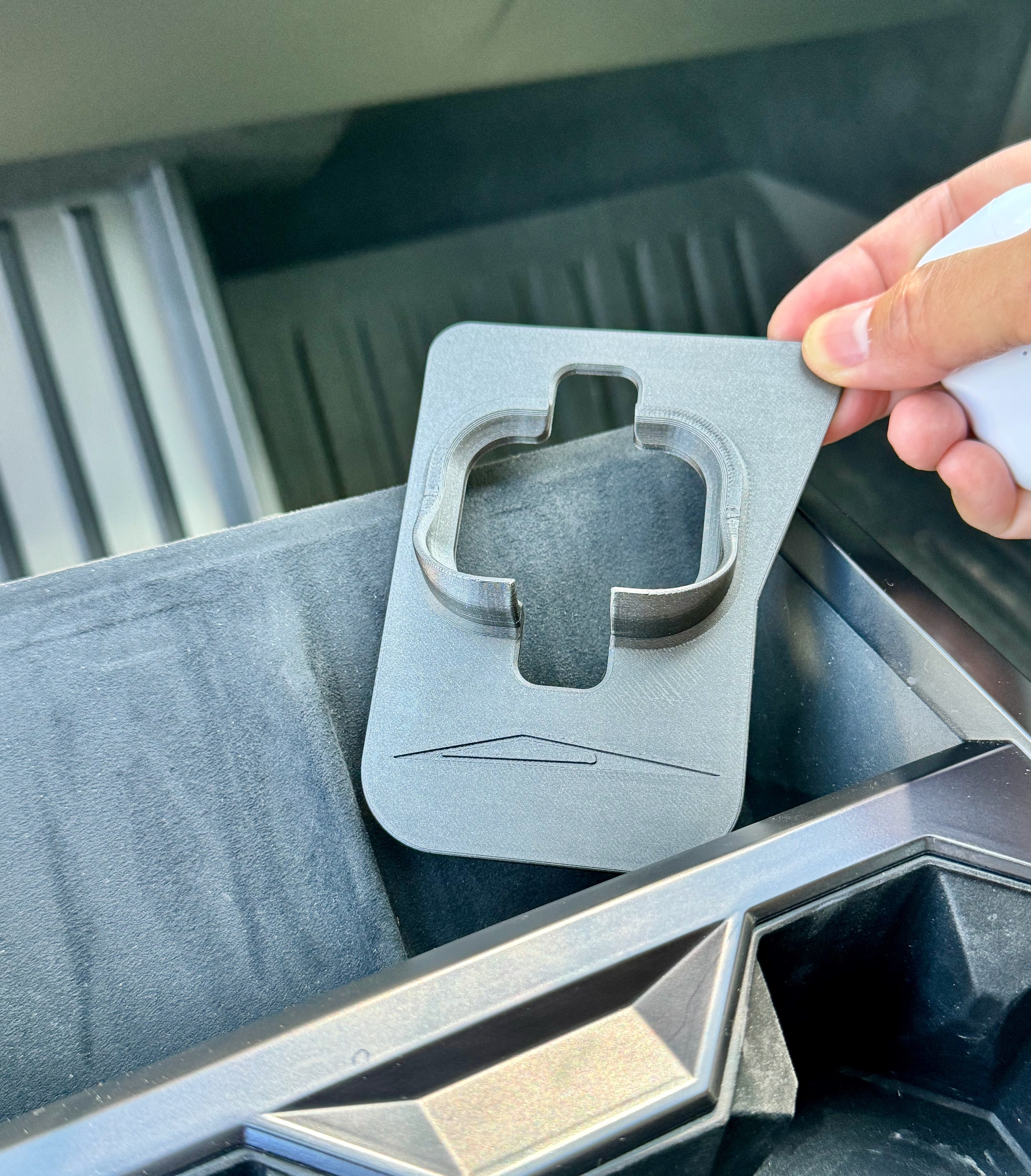 Tesla Cybertruck Wireless Charging Adapter Riser Plate - Etsy