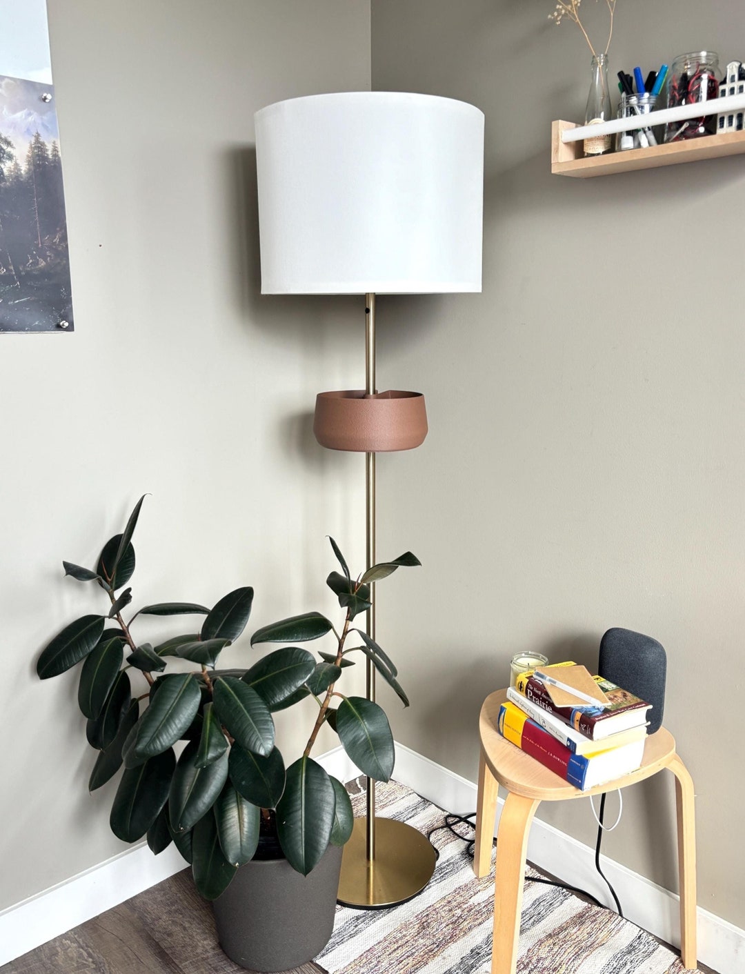 Plant Pot for Standing Lamp - Illumi Pot in Quo Design - Cute Indoor ...