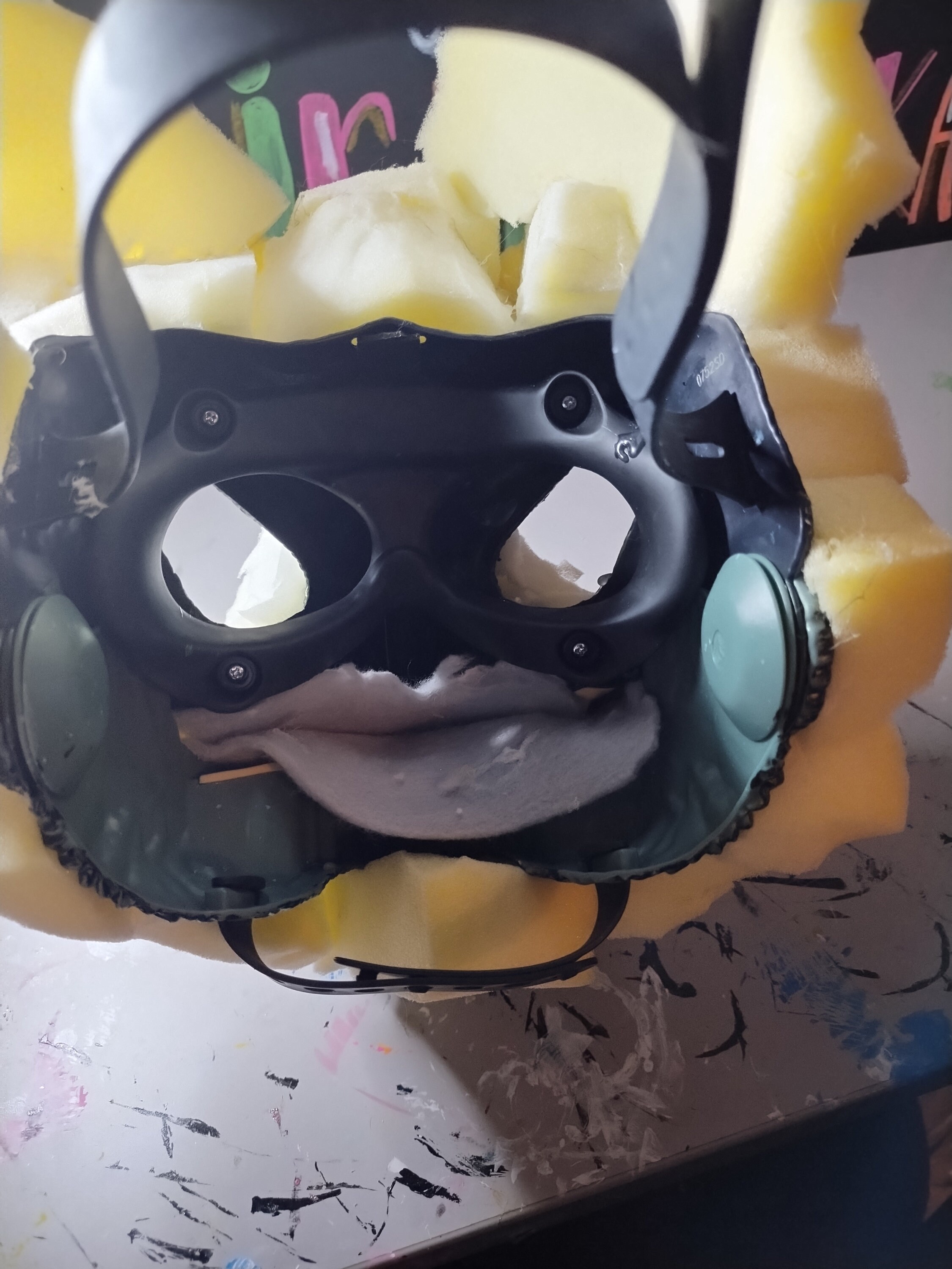 Foam FURSUIT Head Base Made From Dino Mask! - Etsy