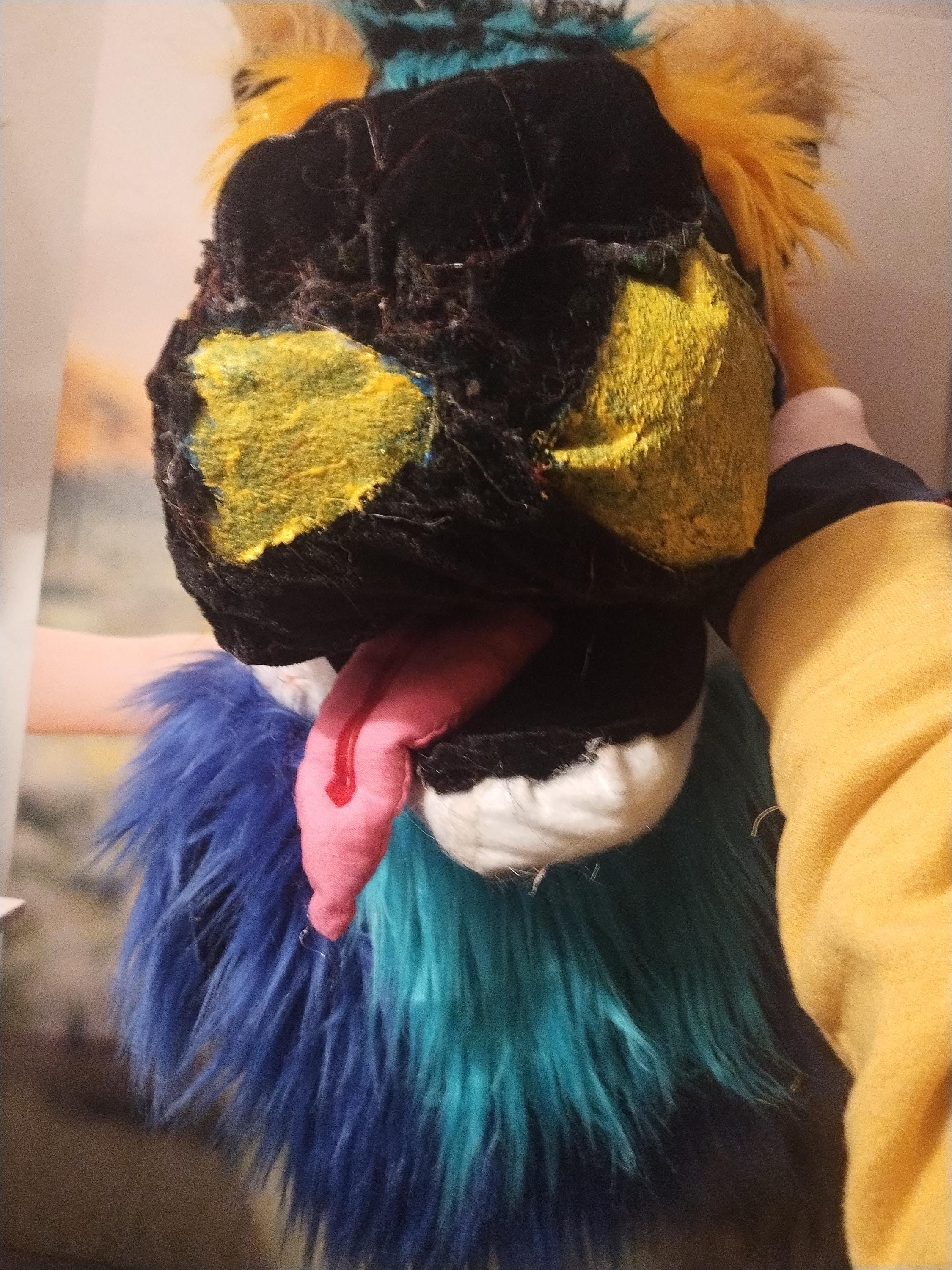 Stitched Colorful Hyena Fursuit - Etsy