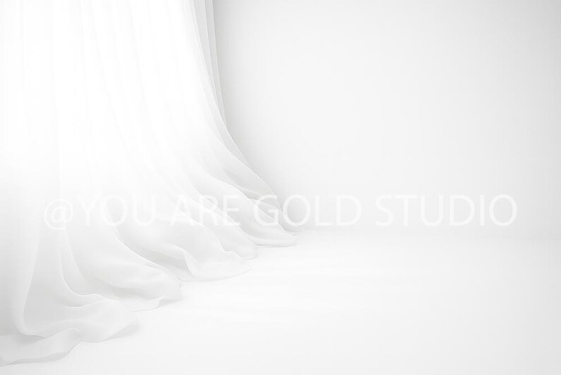Plain White Studio Digital Backdrop, White Studio, Minimal Backdrop ...