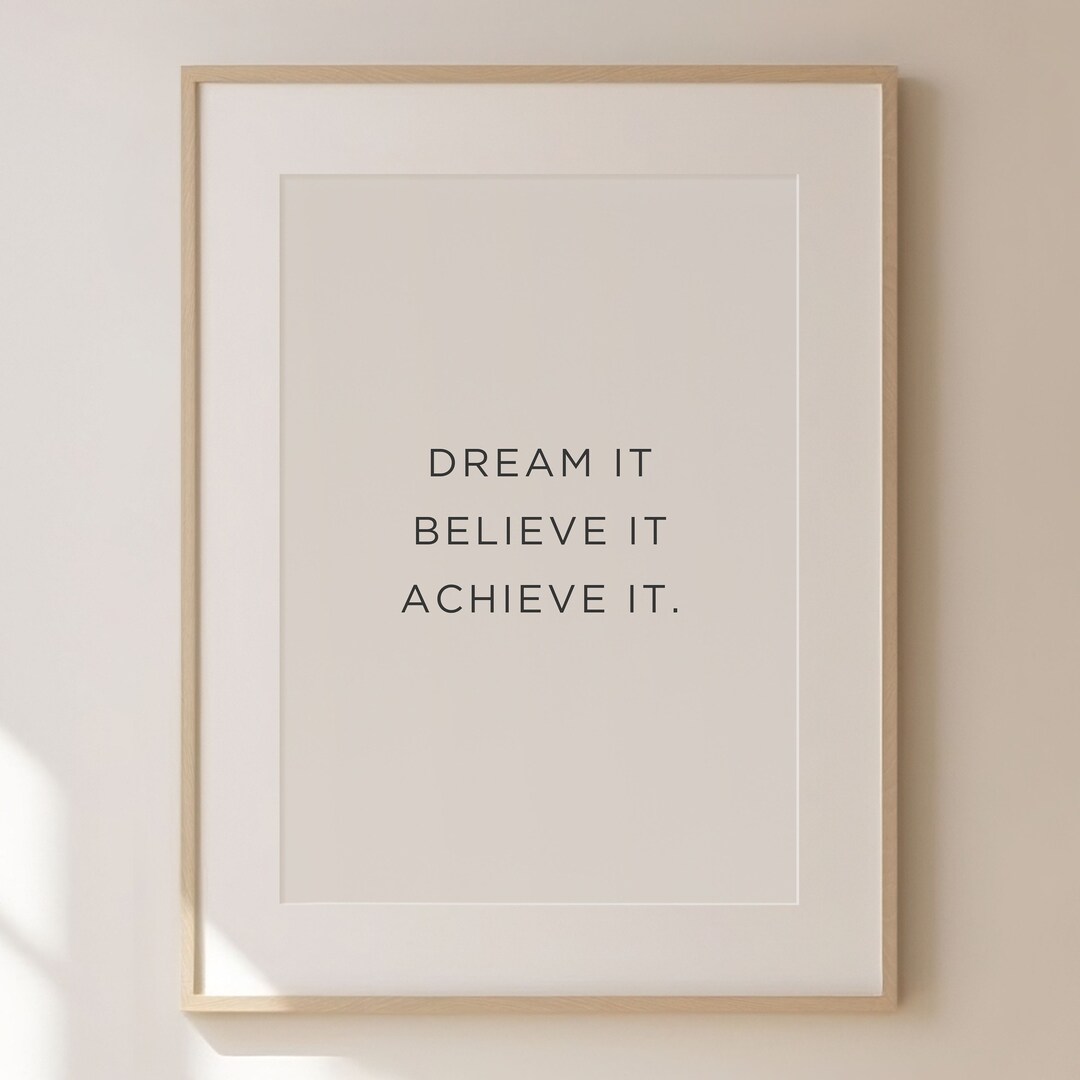 Quote Print,inspirational Wall Art,quote Printable,typography Print ...