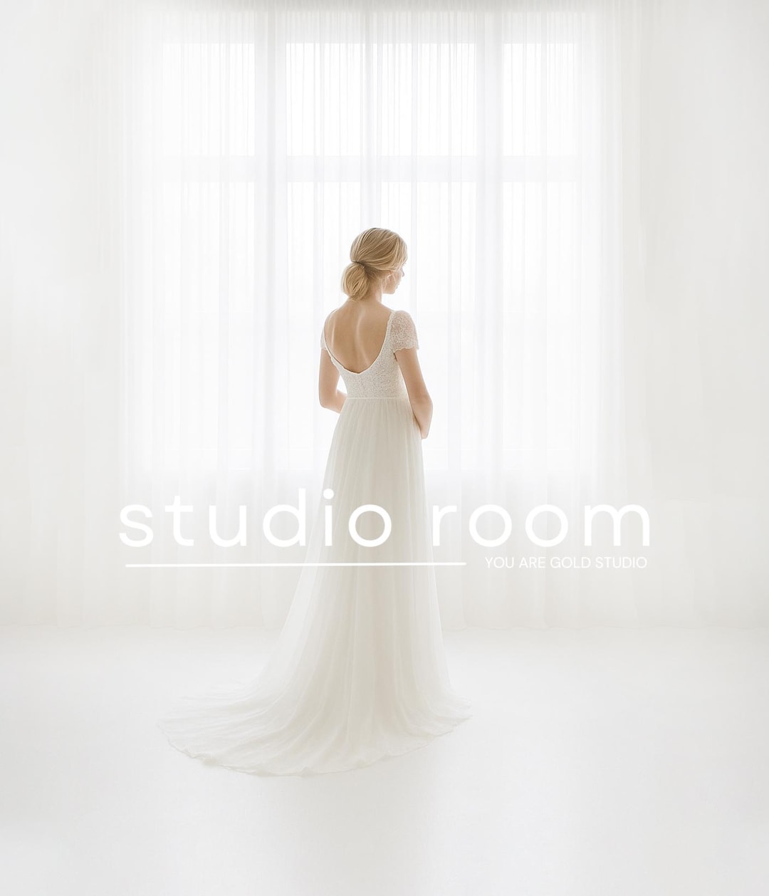 Plain White Studio Digital Backdrop, White Studio, Minimal Backdrop ...