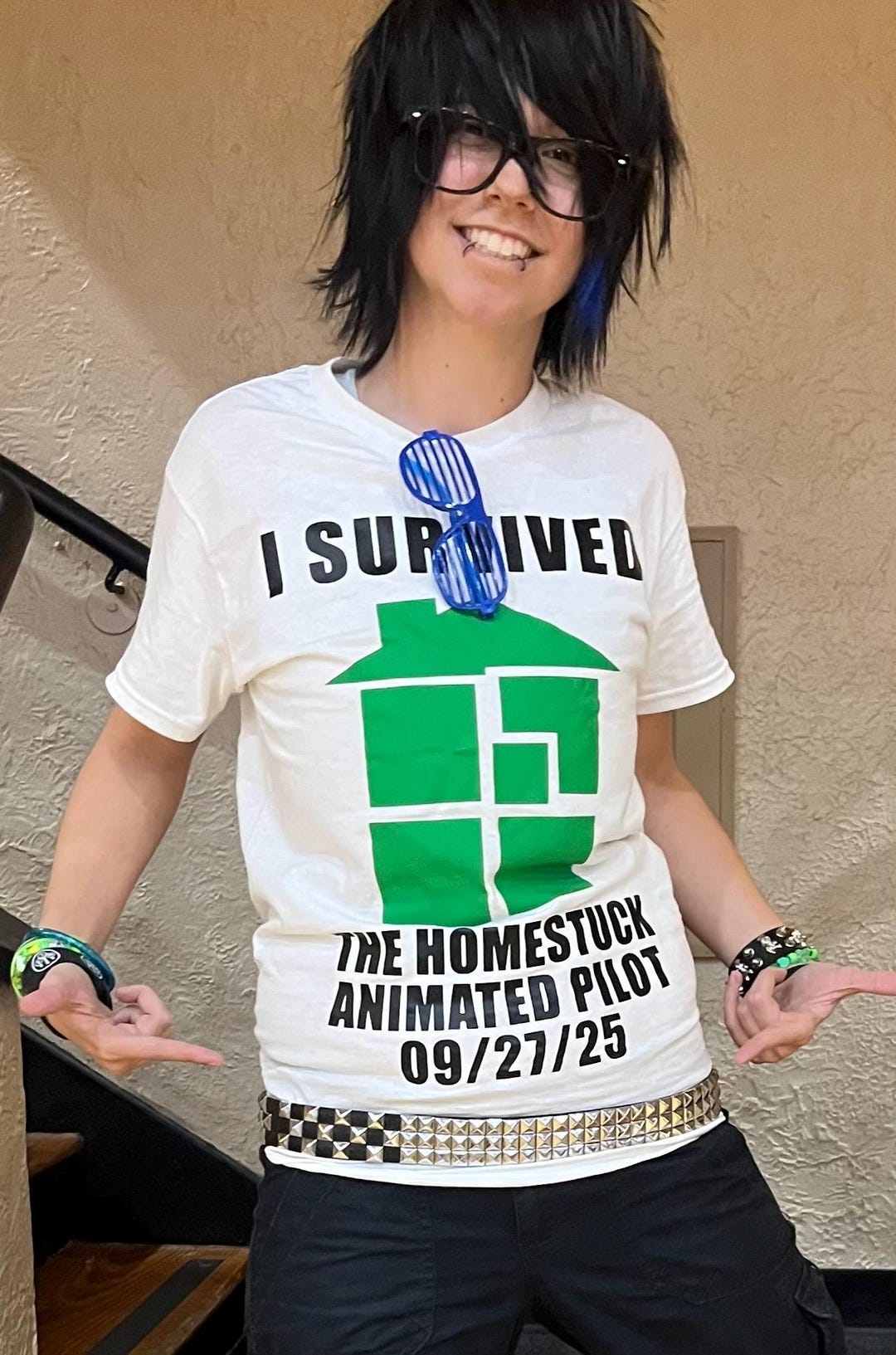 I SURVIVED the Homestuck Animated Pilot T Shirt- Homemade Homestuck ...