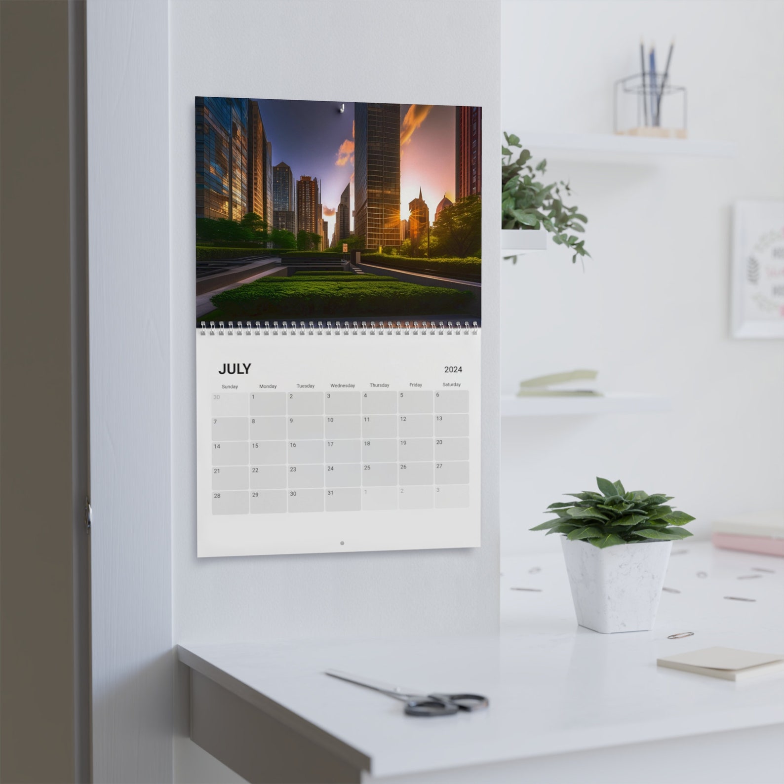 Urban Horizons Calendar (2024) - Etsy