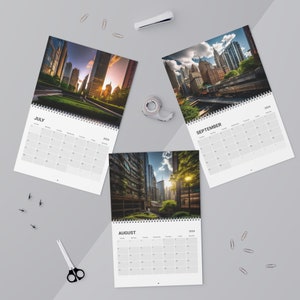 Urban Horizons Calendar (2024) - Etsy