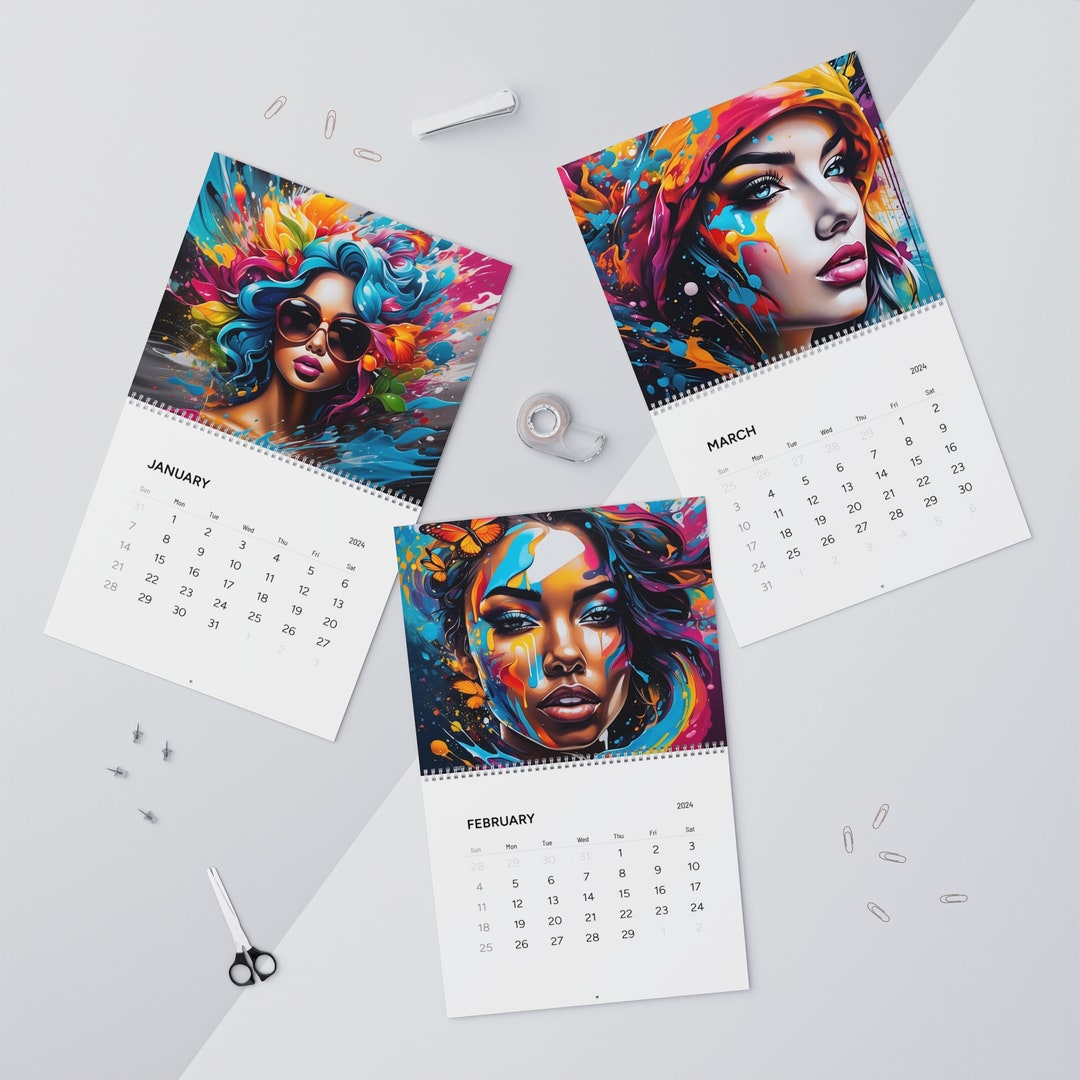 Splash of Grace Wall Calendars 2024 Beautiful, Stunning, Colorful, Fun ...