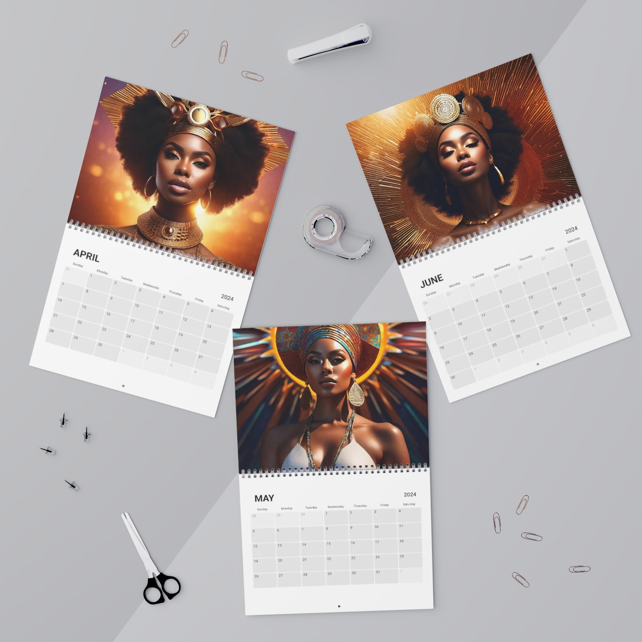 Women of Elegance Calendar 2024 - Etsy