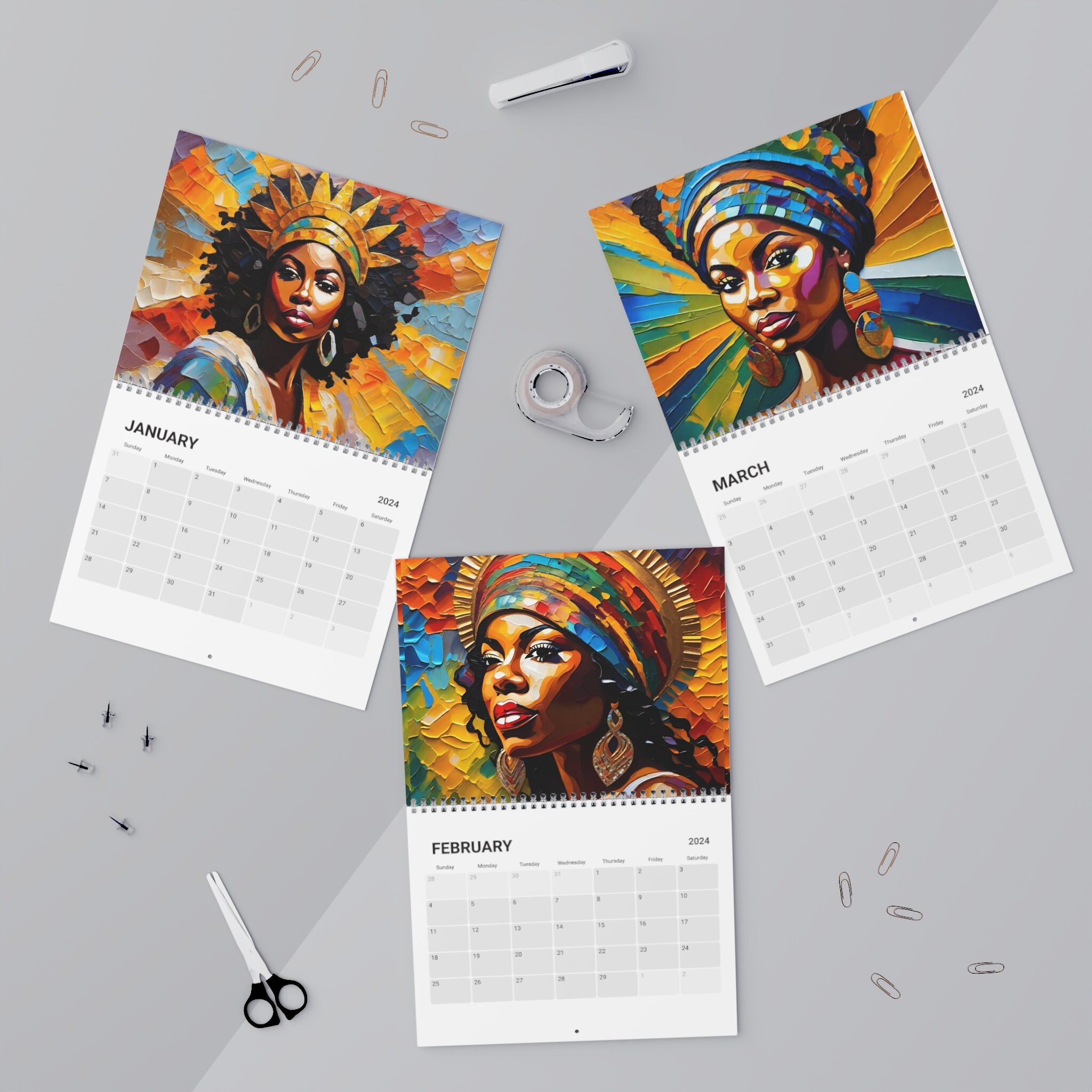 Women of Elegance Calendar (2024) - Etsy