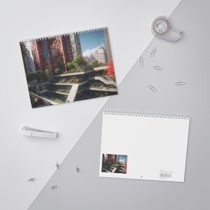 Urban Horizons Calendar (2024) - Etsy