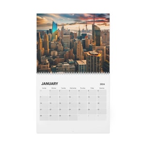 Urban Horizons Calendar (2024) - Etsy