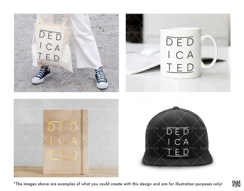 Dedicated SVG PNG Cut Files for Cricut, Motivational Sayings, Positive ...