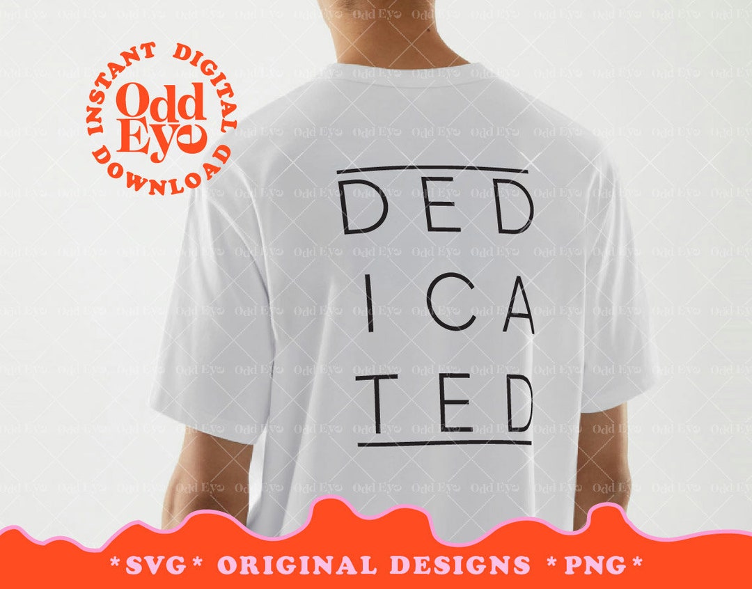 Dedicated SVG PNG Cut Files for Cricut, Motivational Sayings, Positive ...