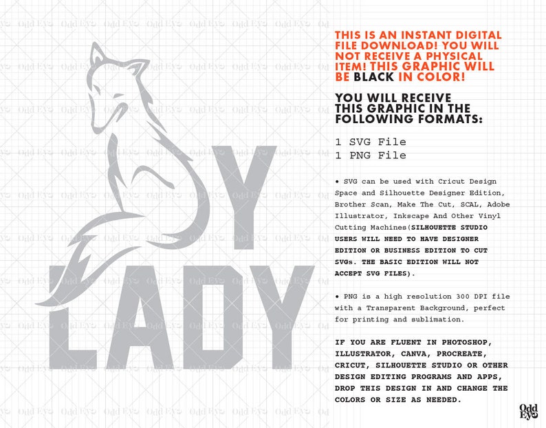 Foxy Lady SVG PNG Cut Files for Cricut Sassy Saying Funny Womens ...