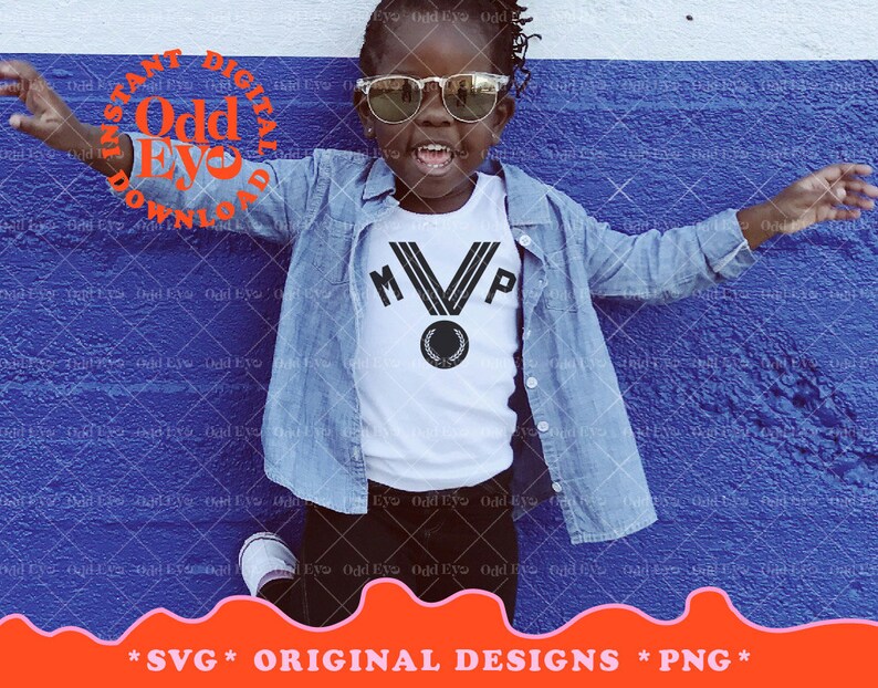 MVP SVG PNG Cut Files for Cricut, Motivational, Sports Sayings Design ...