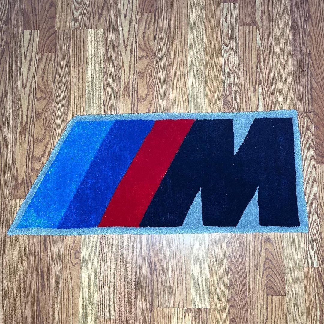 BMW M-power Tufted RUG - Etsy
