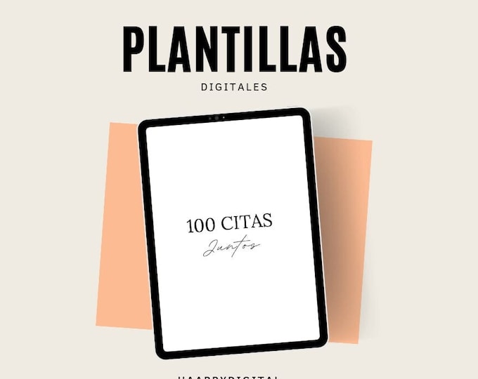 100 Citas Juntos PDF - Etsy México