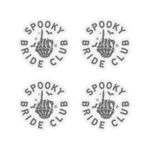 In My Spooky Bride Era Shirt, Halloween Bride Stickers, Engagement Gift ...