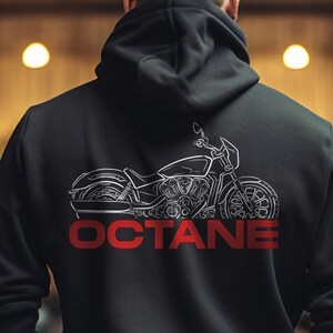Victory Octane Hoodie - Motorcycle Sweatshirt for Bikers - Etsy