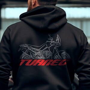 Aprilia Tuareg 660 Adventure Hoodie - Motorcycle Sweatshirt for ADV ...