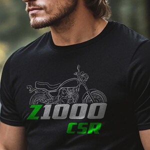 Kawasaki Z1000 & KZ1000 CSR Inspired T-shirt - Motorcycle Tee Shirt for ...