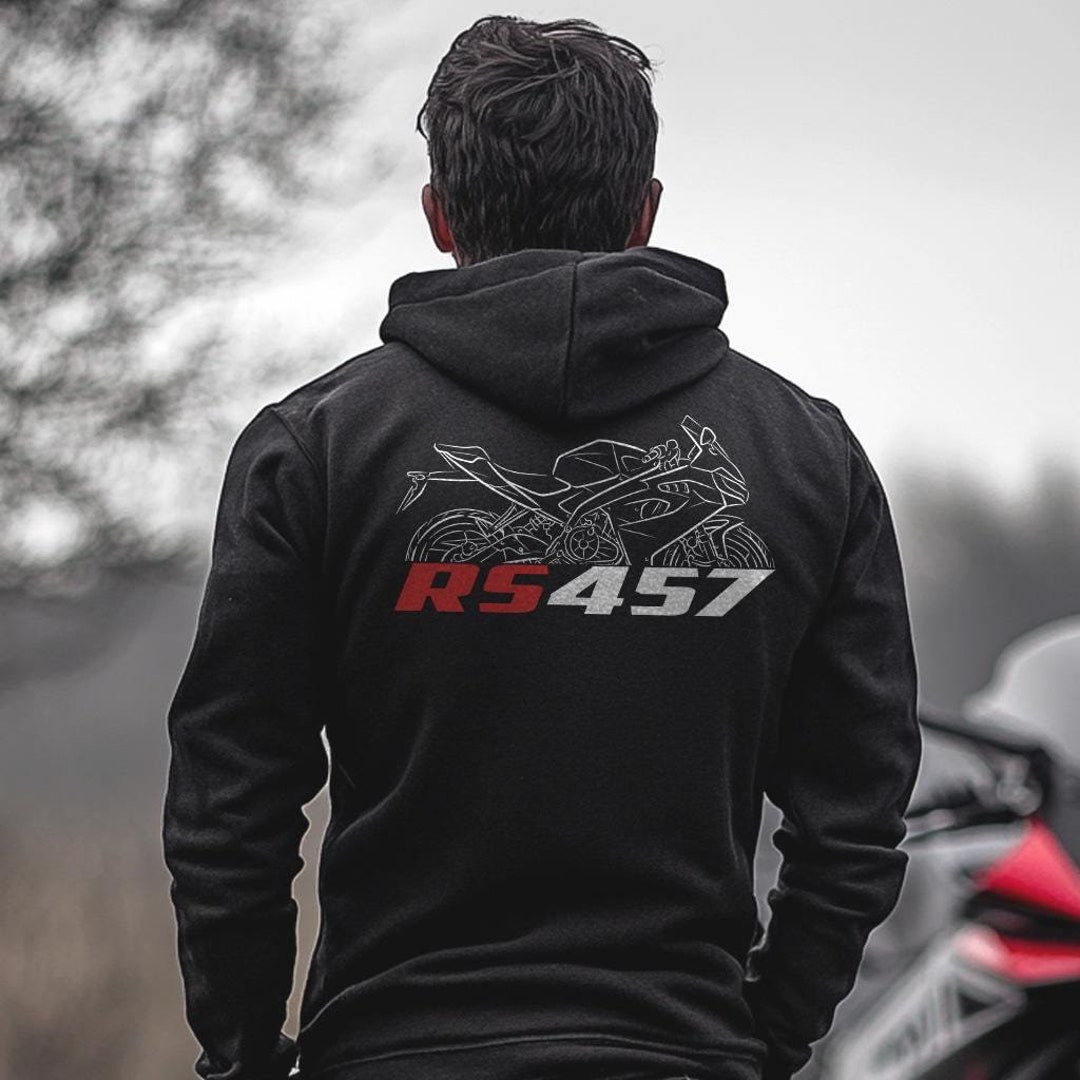 Aprilia RS 457 2024 Inspired Hoodie - Motorcycle Sweatshirt for Riders ...