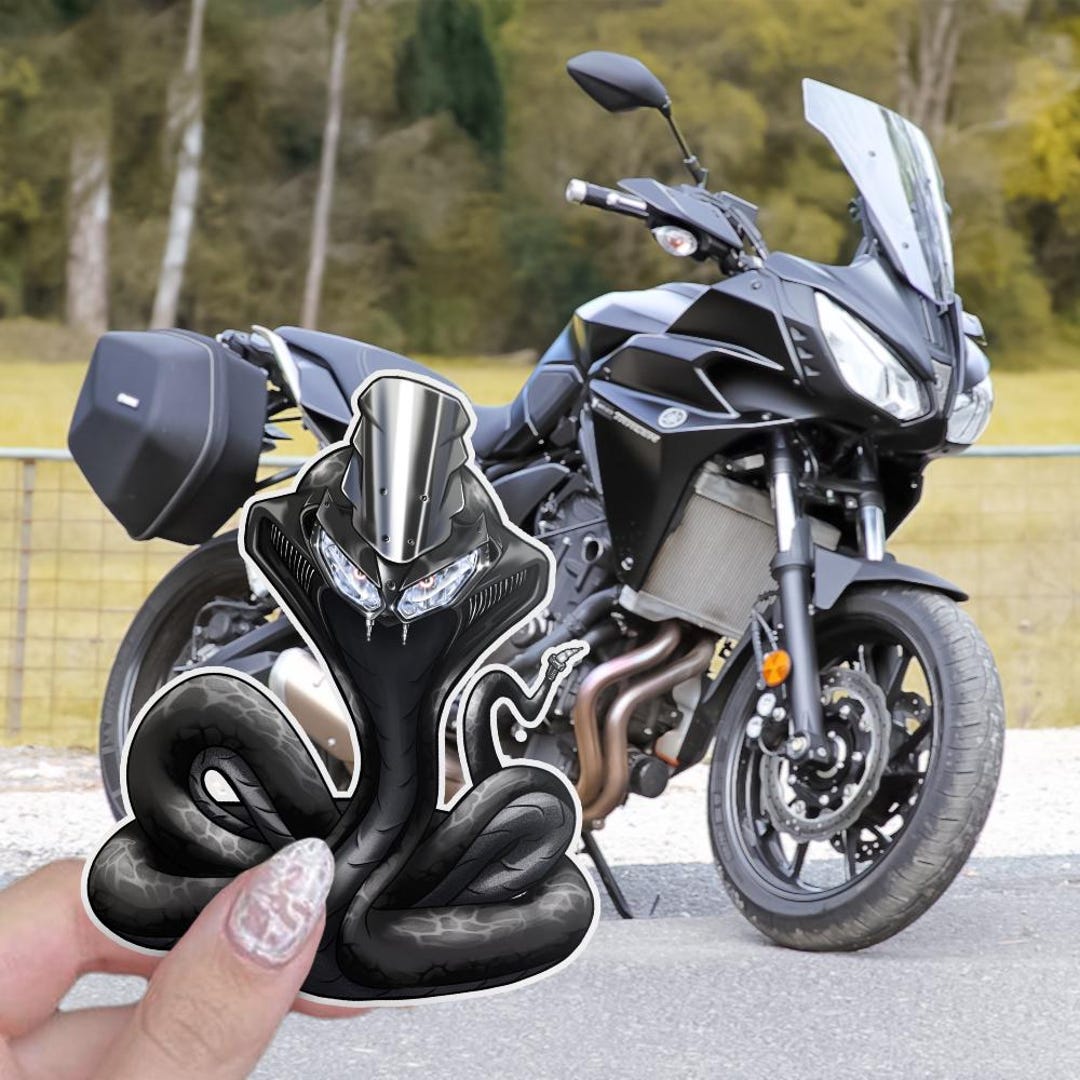 Yamaha Tracer 700 Inspired Stickers - Set of 3 Motorcycle Decals - Etsy