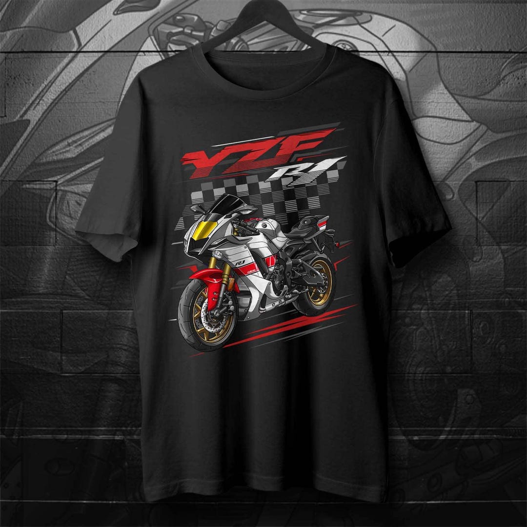 Yamaha YZF-R1 2020-23 Inspired T-shirt - Motorcycle Tee Shirt - Etsy