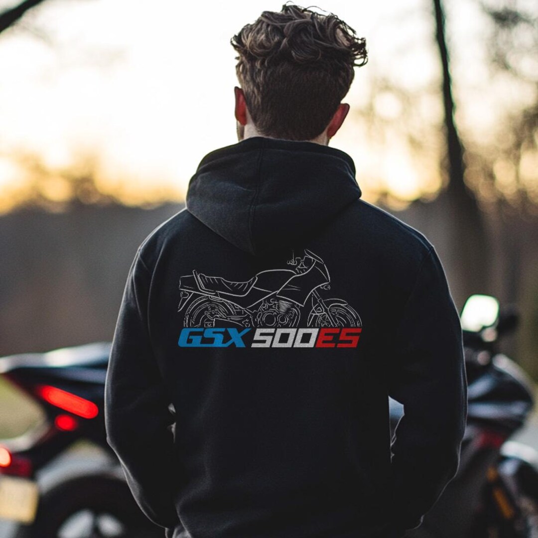 Suzuki GSX500ES Inspired Hoodie - Motorcycle Sweatshirt for Riders - Etsy