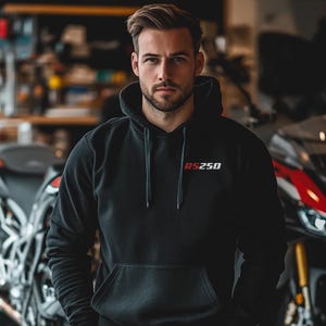 Aprilia RS 250 Inspired Hoodie - Motorcycle Sweatshirt for Riders - Etsy