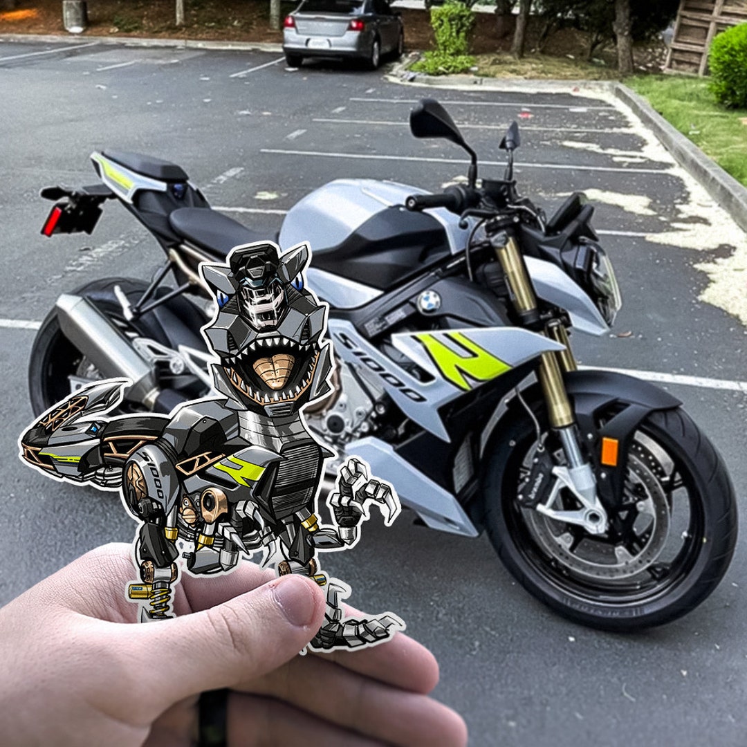 BMW S1000R Stickers - Set of 3 Motorcycle Decals for Motorrad Riders - Etsy