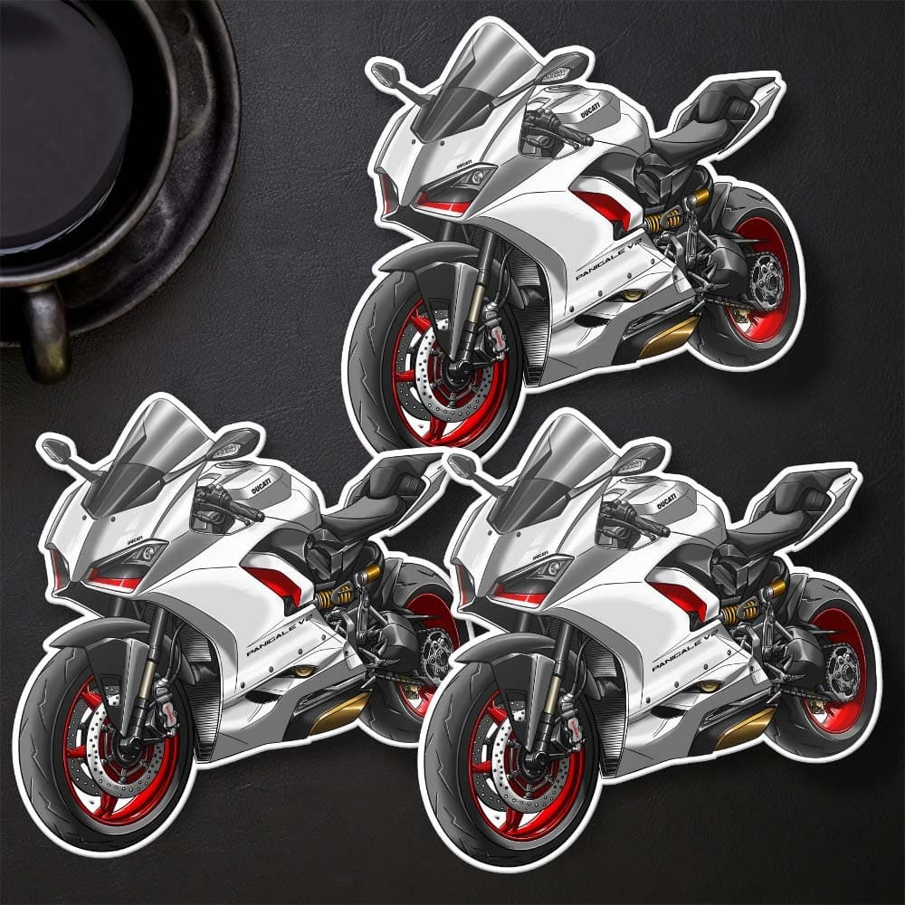 Ducati Panigale V2 Stickers - Set of 3 Motorcycle Decals for Sportbike Riders - Etsy