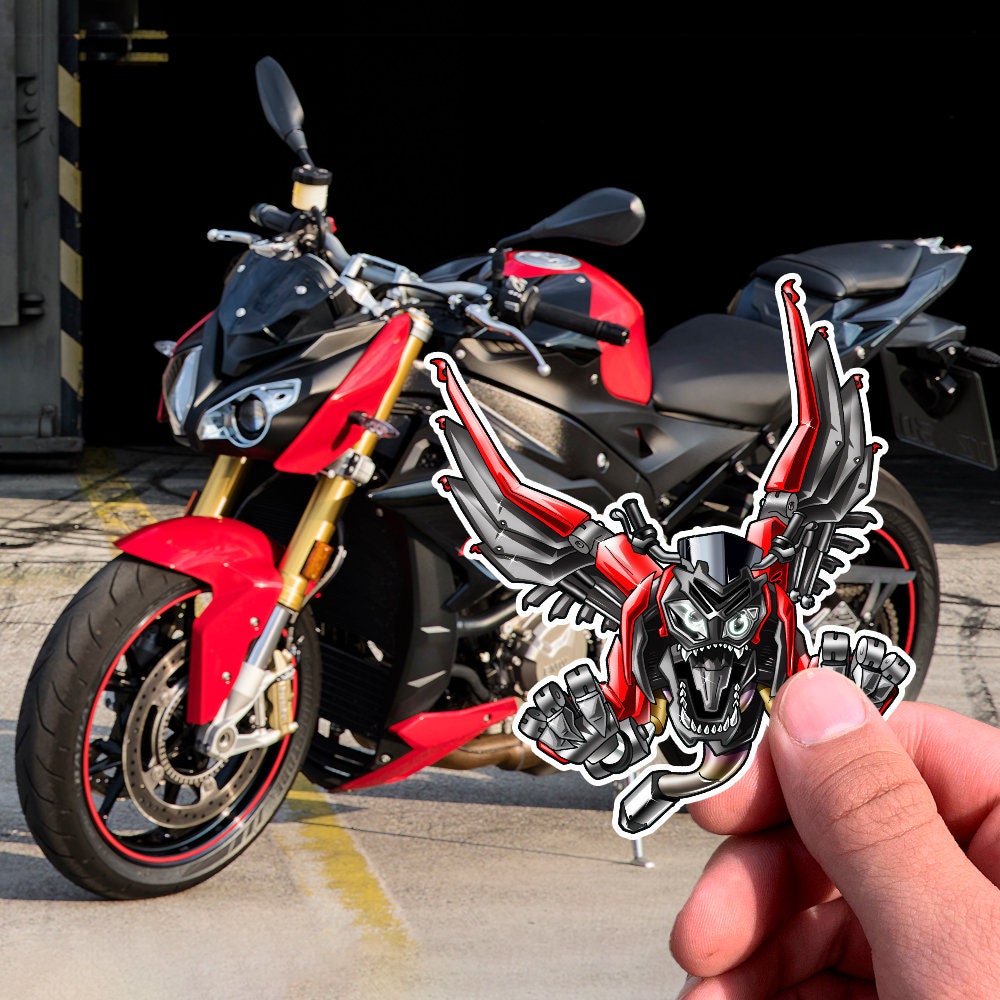 BMW S1000R Stickers Set of 3 Motorcycle Decals for Motorrad Riders - Etsy